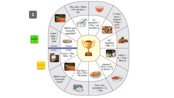 food review game | Genially