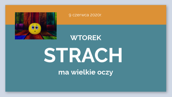 Strach ma wielkie oczy | Genially