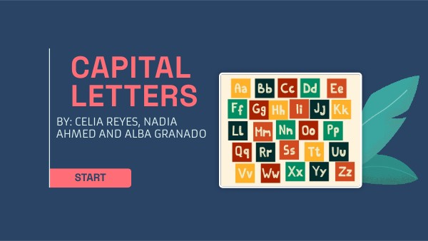 CAPITAL LETTERS PROJECT | Genially