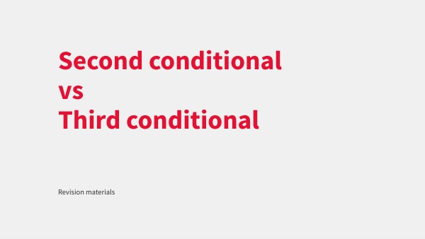 Third cond+ second cond discussion | Genially