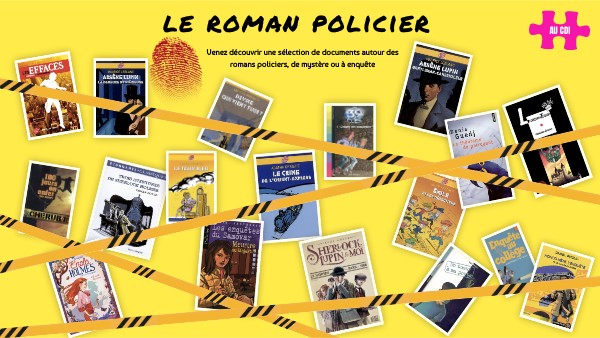 AFFICHE - le roman policier