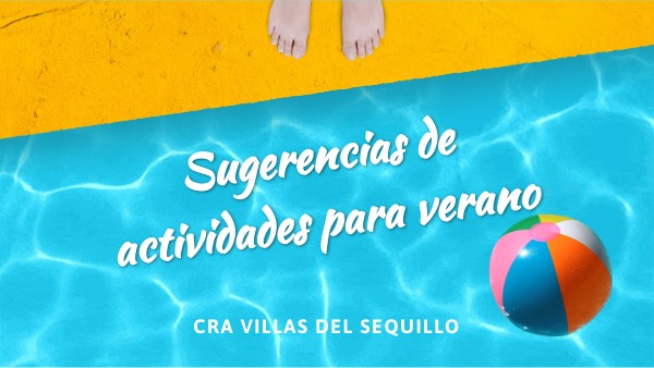 ACTIVIDADES PARA EL VERANO