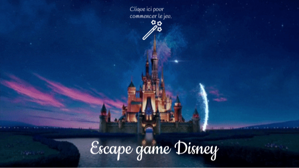 Escape game Disney | Genially