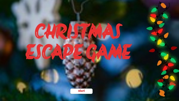 Christmas Escape Game