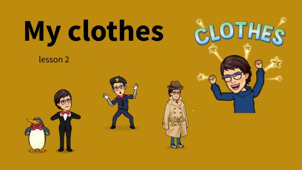 Clothes 2 | Genially