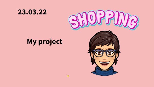 Shopping project