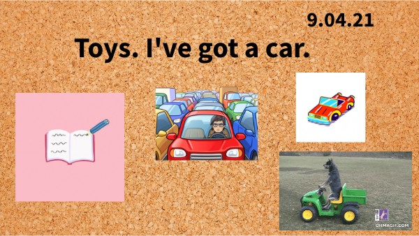 I've got a car. | Genially