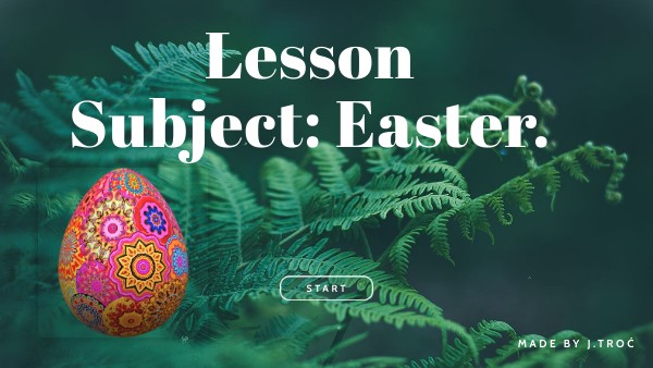 NEA 1 - EASTER | Genially