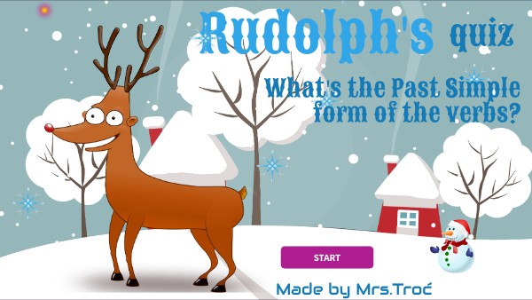 Rudolph's Quiz CZASOWNIKI kl.6