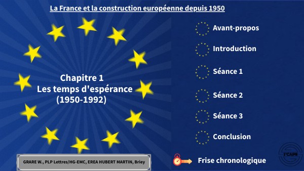 Séquence Construction Européenne | Genially