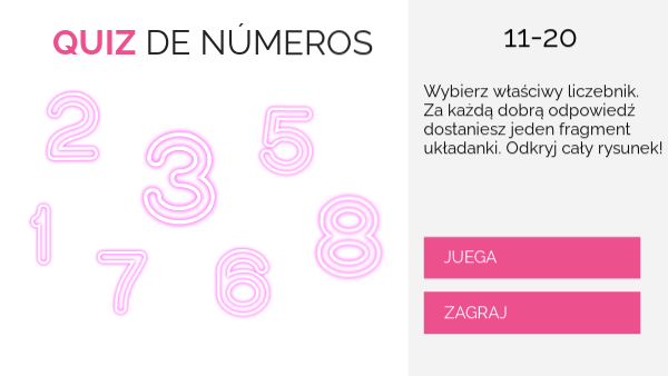 Quiz de números | Genially