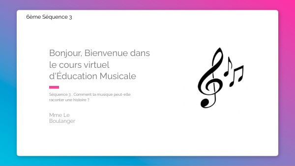 2021 6ème Séquence 3 Séance 4 | Genially