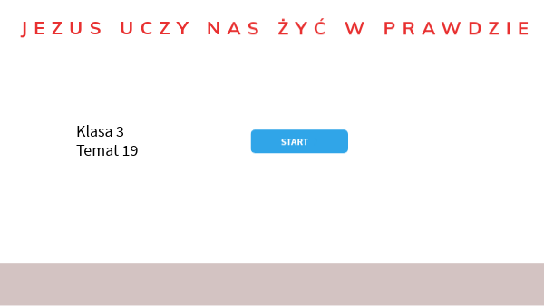 KL3/19 Jezus uczy nas żyć w prawdzie | Genially