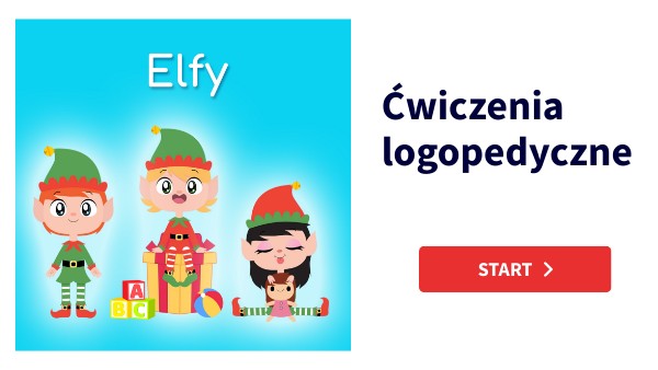 Ćwiczenia logopedyczne - Elfy
