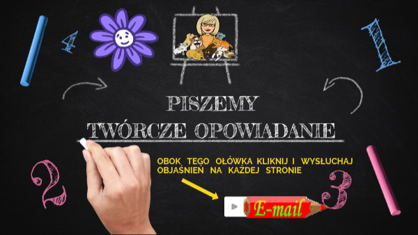 Piszemy opowiadanie | Genially