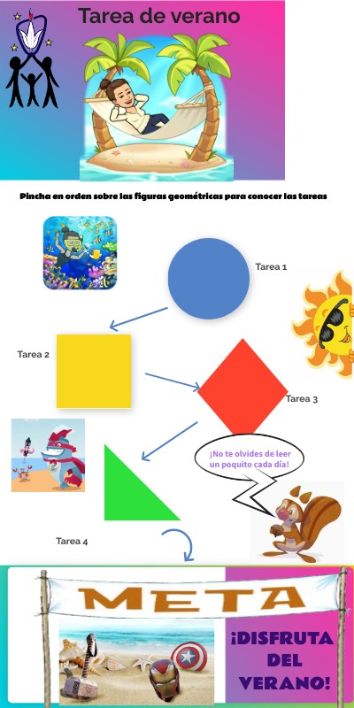 1º A PRIMARIA TAREAS DE VERANO