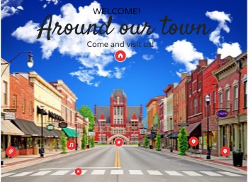 Around our town | Genially