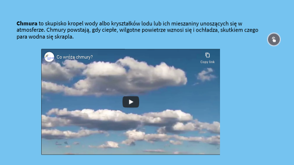 Rodzaje chmur | Genially