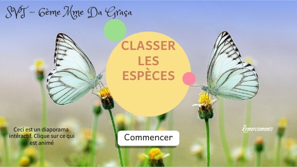 Copie - Classer les êtres vivants | Genially