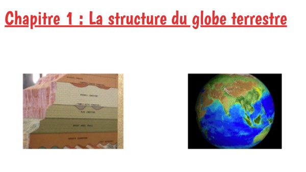 Chapitre 1 : structure du globe terrestre