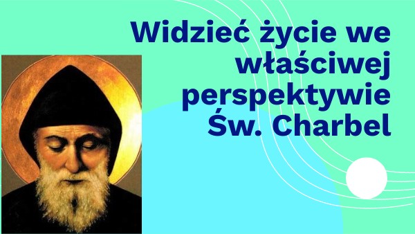 Św. Charbel | Genially