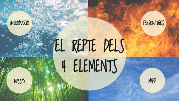 EL REPTE DELS 4 ELEMENTS