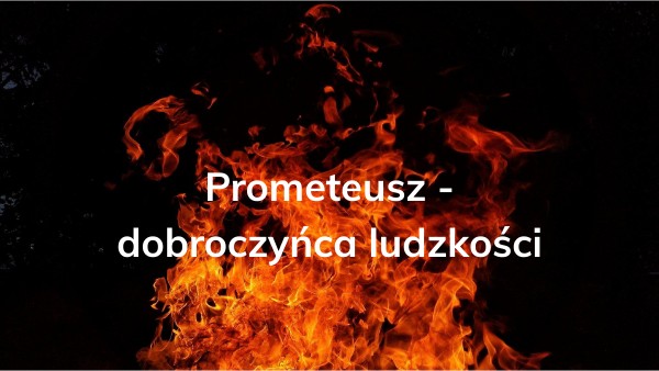 Mit o Prometeuszu | Genially