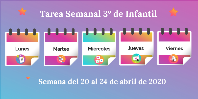 Tarea Semanal 3ºInfantil 1º Semana | Genially
