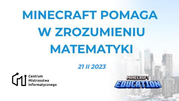 Matematyka z Minecraft | Genially