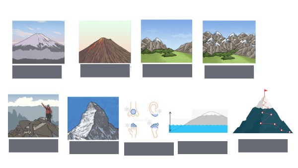 mountain - vocabulary | Genially