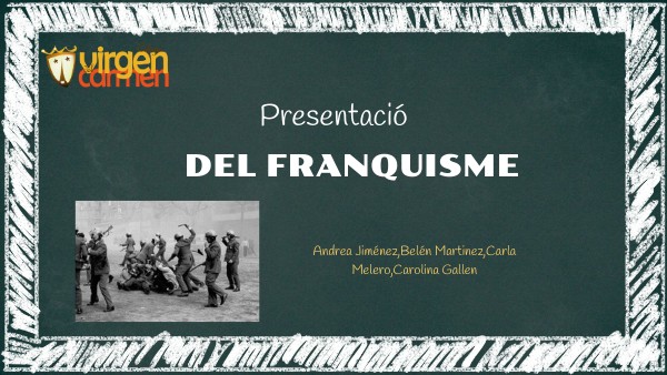 PRESENTACIÓN franquismo