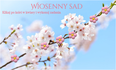 Wiosenny sad