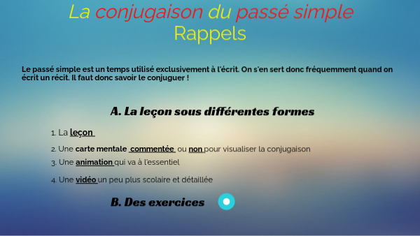 passé simple_conjugaison_2020