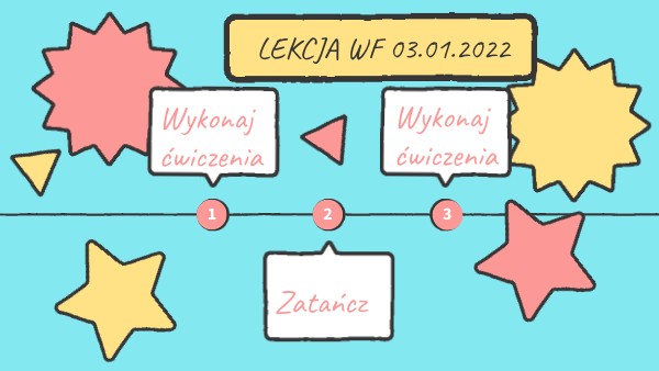 Lekcja wf - 03.01.2022r. | Genially