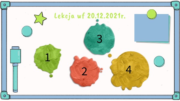 Lekcja wf - 20.12.2021r.