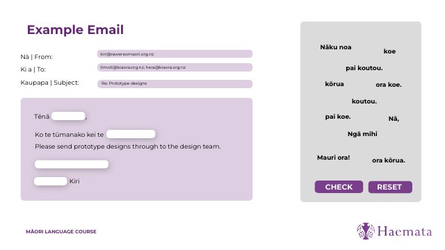 Week 8 Lesson 1 - Īmera 2 | Genially