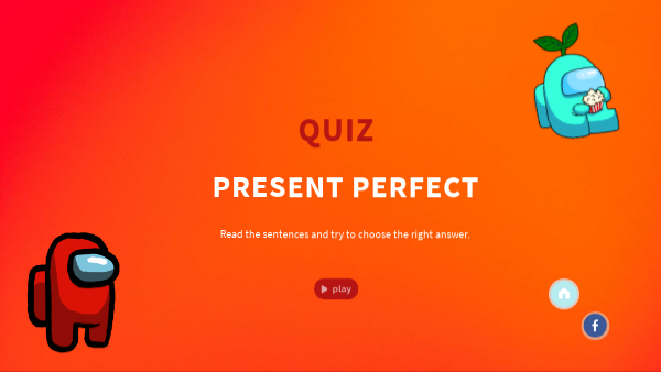 Among Us Present Perfect quiz | Genially