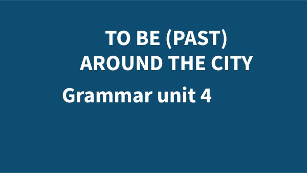grammar unit 4 quinto