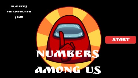 Among Us NUMBERS segundo CICLO