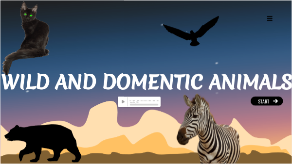 Wild and domestic animals | Genially