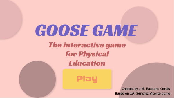 Goose game primary