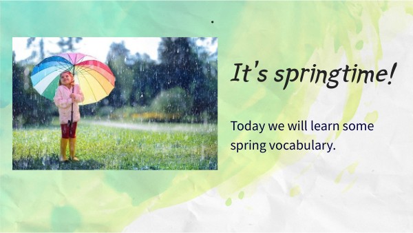 It's springtime! | Genially