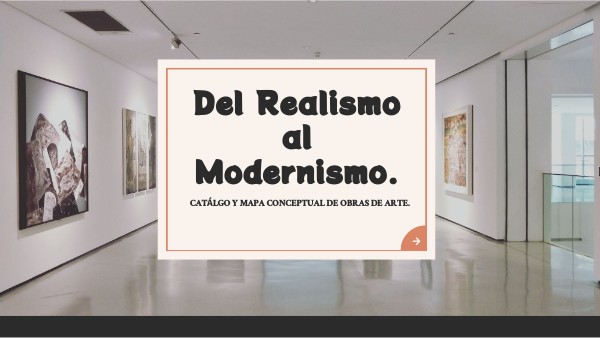 Catálogo/Mapa conceptual del Realismo-modernismo. | Genially