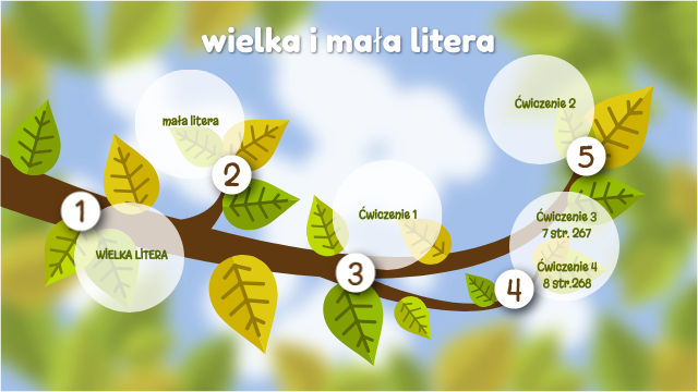 wielka i mała litera | Genially