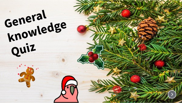 General knowledge quiz | Genially