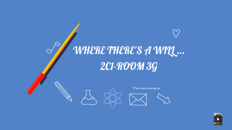 2C1 Where there's a will, there's a way. | Genially