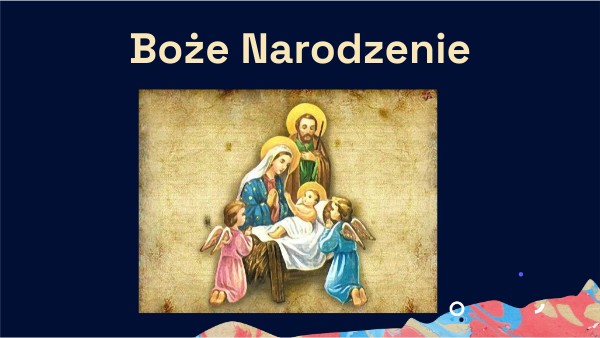 Boże Narodzenie, kl.1 | Genially