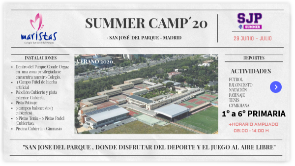 SUMMER CAMP´20 | Genially