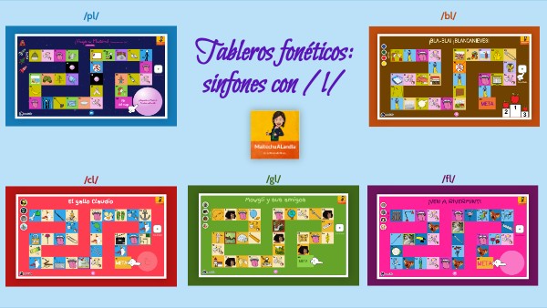 TABLEROS DE SINFONES CON /l/ | Genially