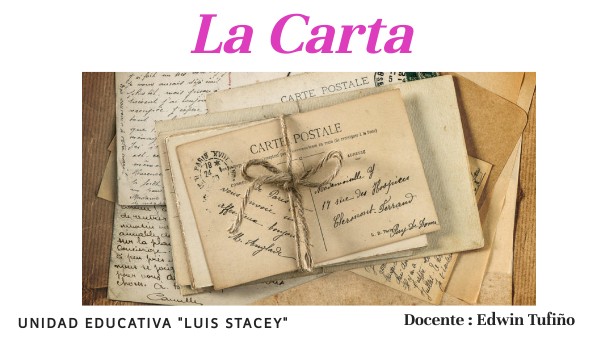 La Carta | Genially